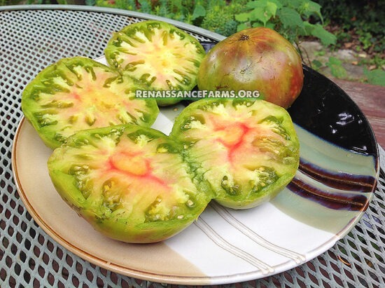 Aunt Ruby's German Green Tomato - Renaissance Farms Heirloom Tomato Seeds
